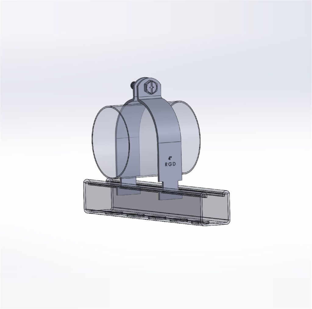 RIGID 4′ - strutfastner